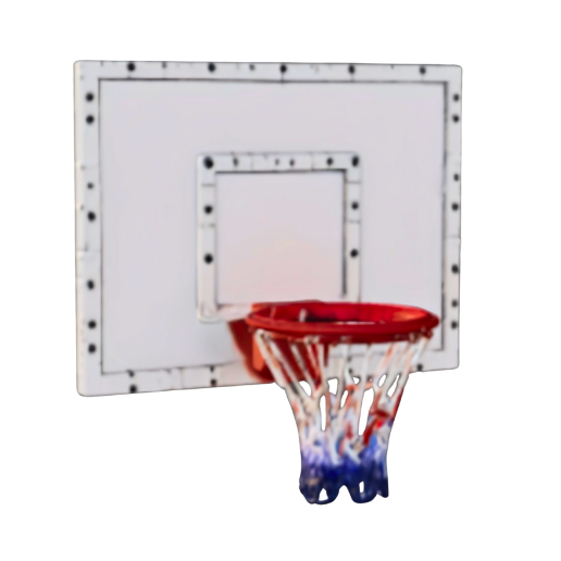 🏀 Basketball Backboard with Red Rim・ STL File for 3D printing・Cults