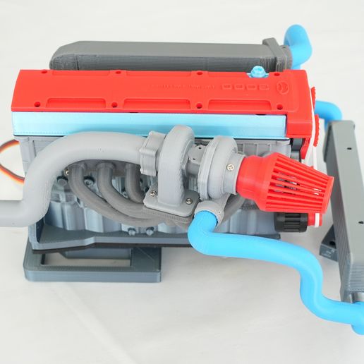 Working 2Jz Engine Fully 3d printed - Cults3D 3D Model | 3Drop