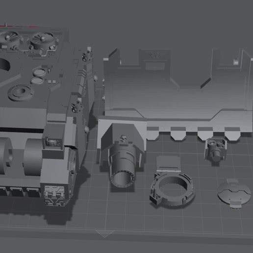 3D file Space Trooper Killdozer 🛰 ・3D print object to download・Cults
