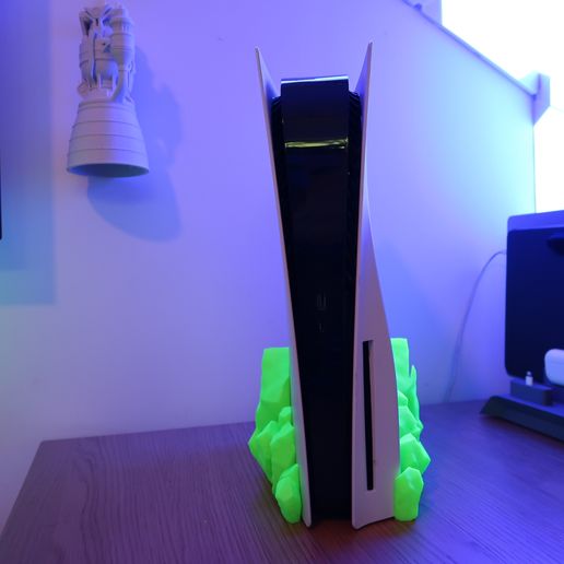 🗡️ PS5 Sword Crystal Dock・ STL File for ・Cults