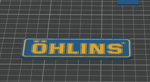 🚗 OHLINS LOGO・ 3MF File for 3D printing・Cults