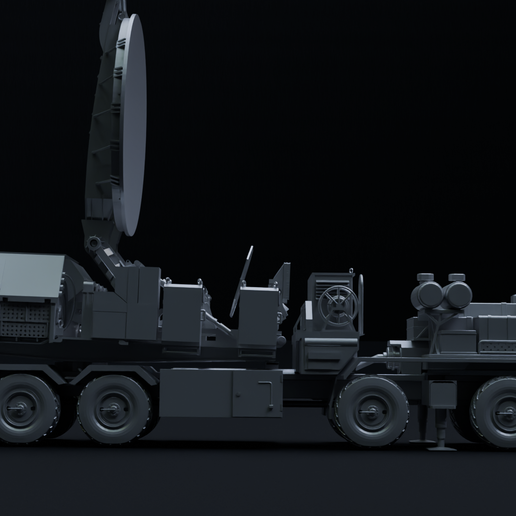 🐆 Russian 1L269 Krasukha 2 EW vehicle・ STL File for 3D printing・Cults