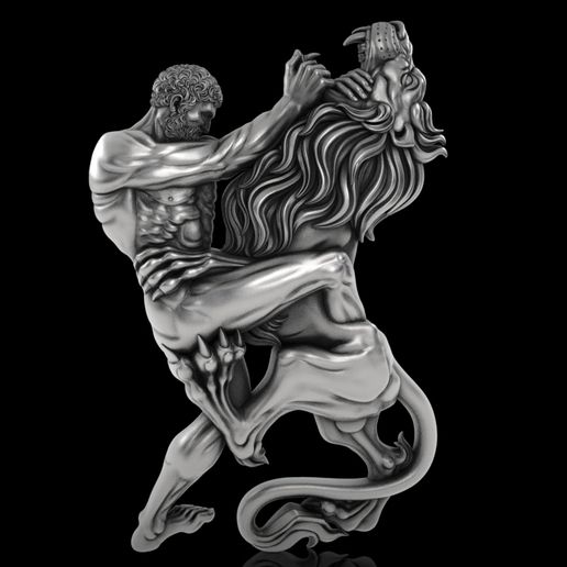 how to draw the nemean lion step by step