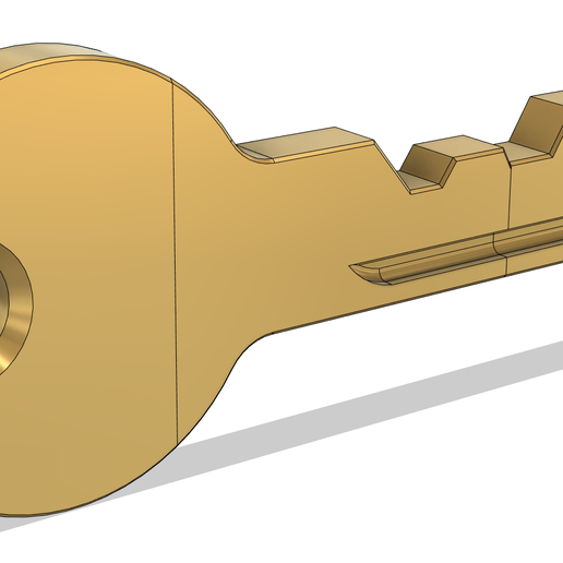 🏠 House Key Model Extra Large 3 Prints・ STL File for ・Cults