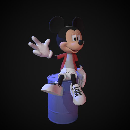 🐁 Mickey mouse Urban Vibes - Disney・ STL File for 3D printing・Cults