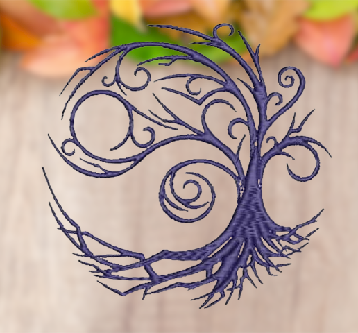 tree tribal design