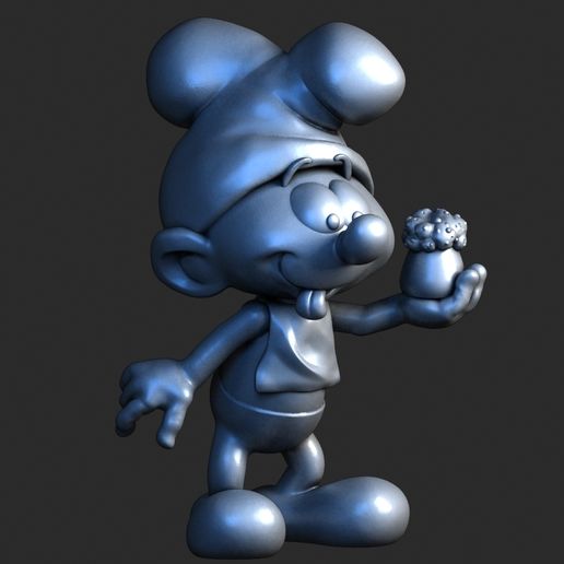 greedy smurf deviantart