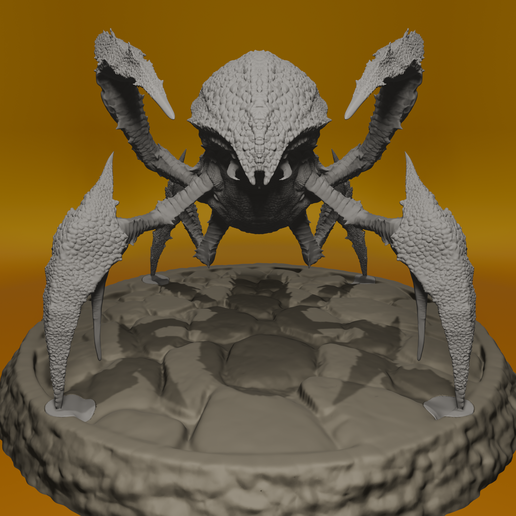 🎲 Rupture Warrior Evo - Terminid - Helldivers 2・ 3D File for 3D printing・Cults