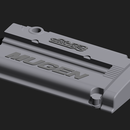 STL file Mugen Style Uncut Valve Cover for B Series Engine Model 🌆 ・3D ...