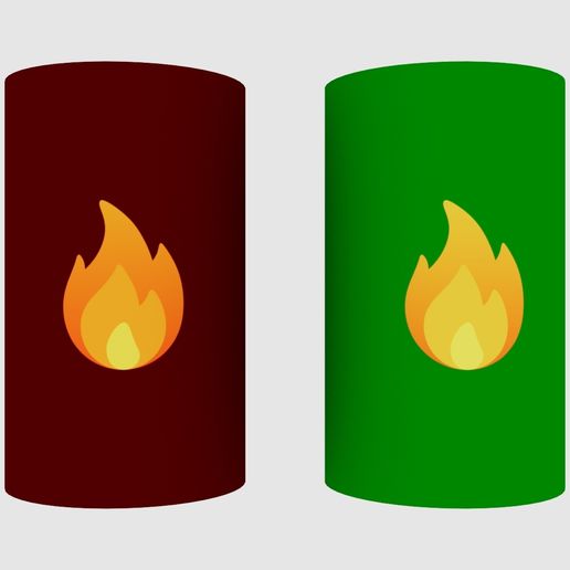 💥 Explosive Barrels・ OBJ File for 3D printing・Cults