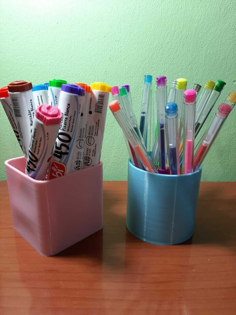 Download free STL file School supplies organizers • 3D printer design ...