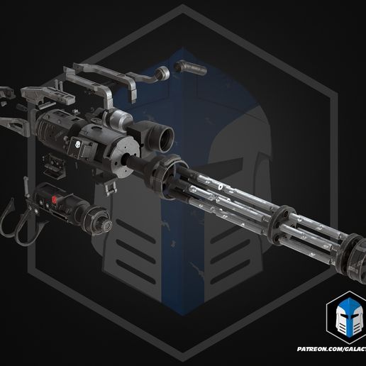 🔫 HD2 Maxi Gun - 3D Print Files・ 3D File for 3D printing・Cults