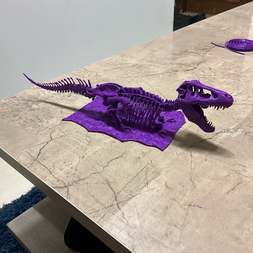 🦖 T-rex skeleton decor・Free 3D File for 3D printing・Cults
