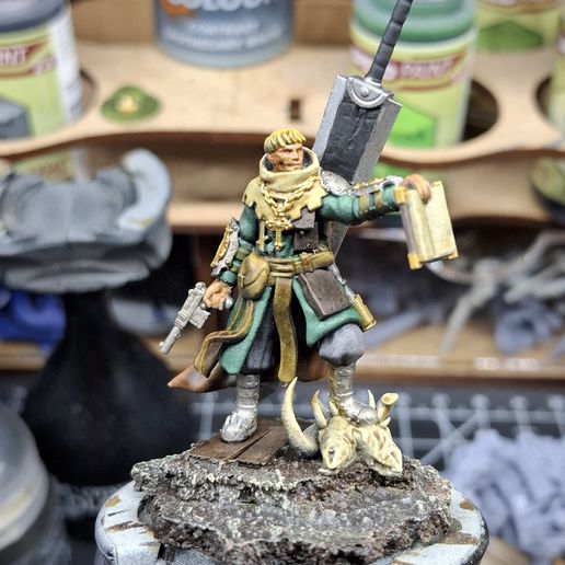 🪖 Trench Castigator modular set + presupp!!!!・3D Print・Cults