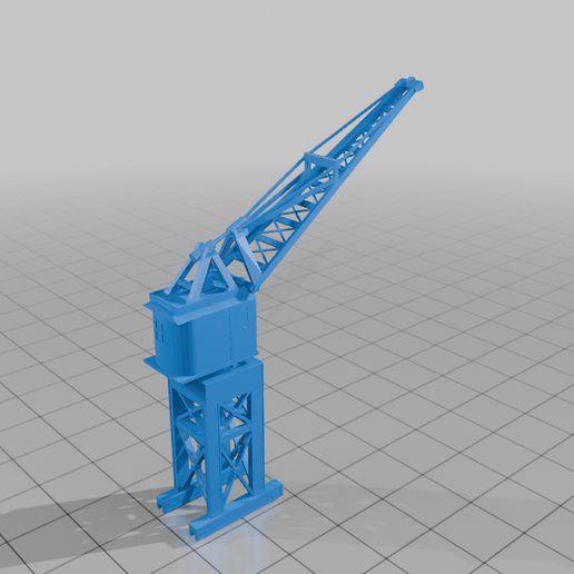 🏗️ Gantry Crane (German type)・Free 3D File for ・Cults