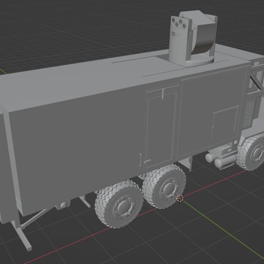 🧸 HEMTT M978A2 8X8 LASER esboço 3d model・ 3D File for ・Cults