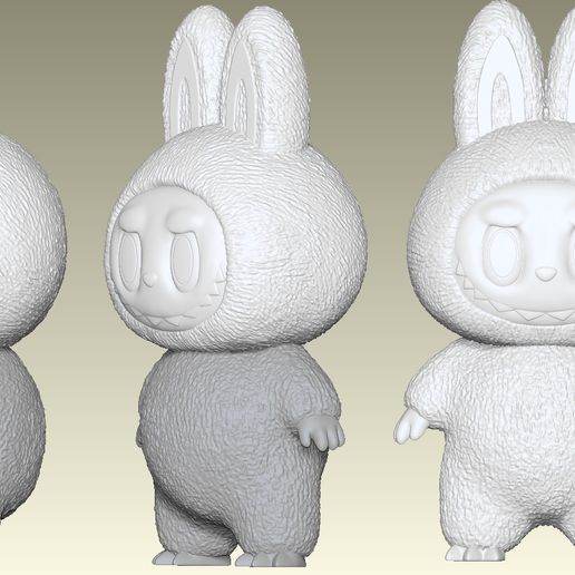 👹 labubu figure・ STL File for 3D printing・Cults