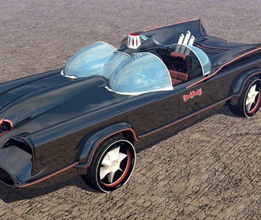 Archivo 3D Batmobile 3D model 🦸 ・Plan para descargar y imprimir en 3D・Cults