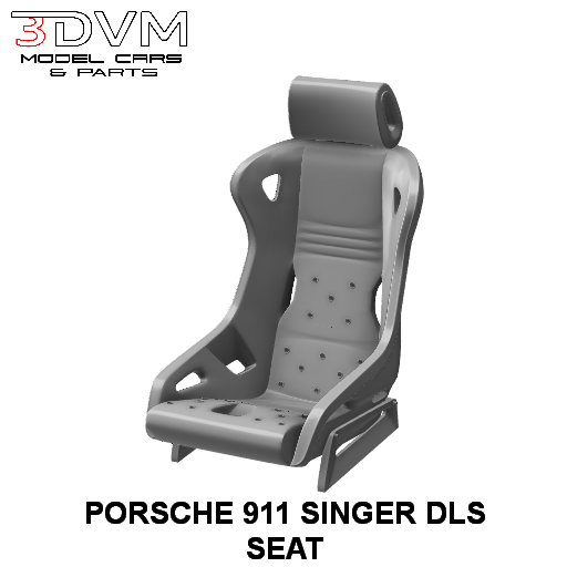 🧑‍🎤 PORSCHE 911 SINGER DLS SEAT in 1/24 scale・ STL File for 3D printing ...