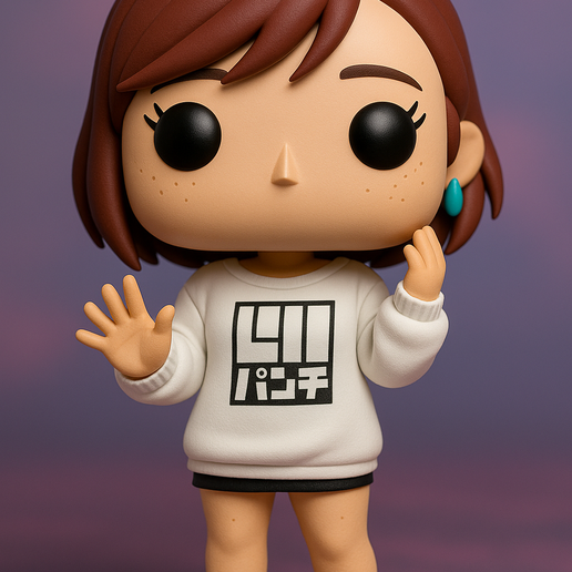 👾 Funko Ayase Momo Outfit 2 - Dan Dadan・ STL File for 3D printing・Cults