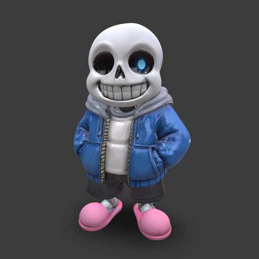 ♂️ Sans Undertale・ STL File for 3D printing・Cults