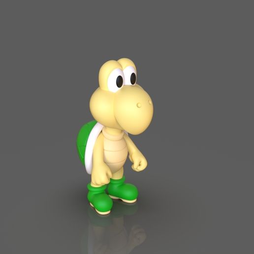 🐢 Koopa troopa・ STL File for 3D printing・Cults