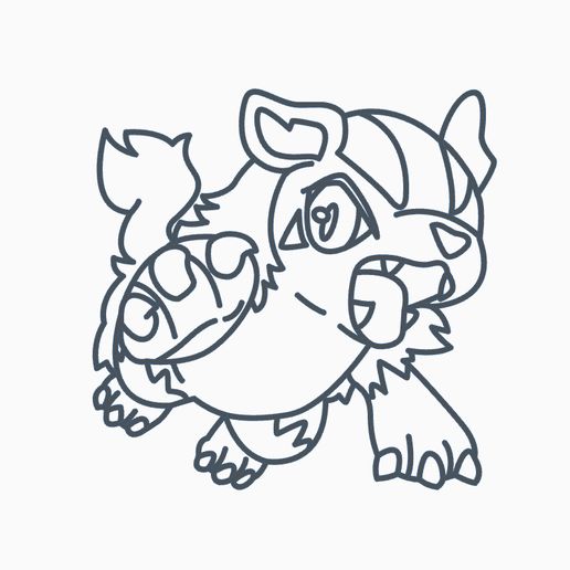 mightyena pokemon coloring pages