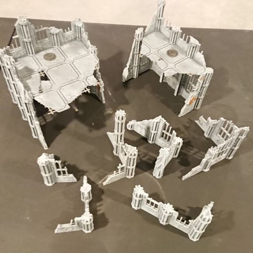 🎲 Chalnath Buildings and Ruins・Free STL File for 3D printing・Cults
