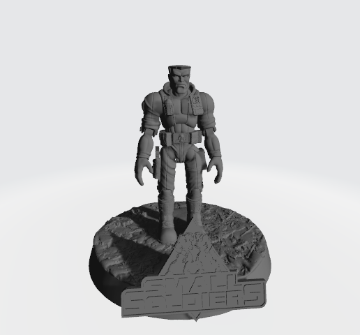 🤏 small soldiers chip hazard movie statue v2・Fichier STL Gratuit pour ...