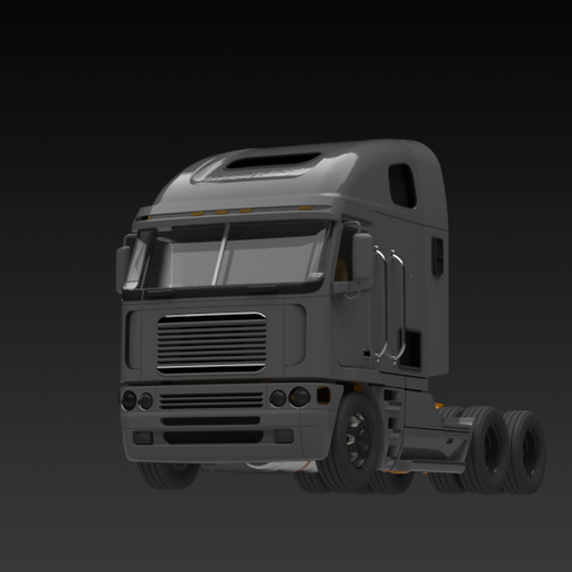🚐 Freightliner Argosy 1:50 Complete・ STL File for 3D printing・Cults