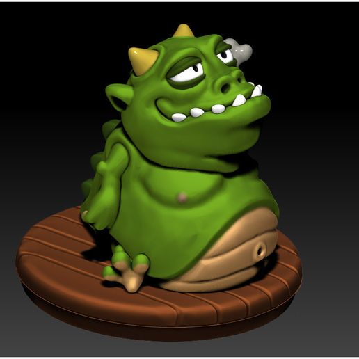 👹 Pet monster Gulpy・Free 3D File for ・Cults