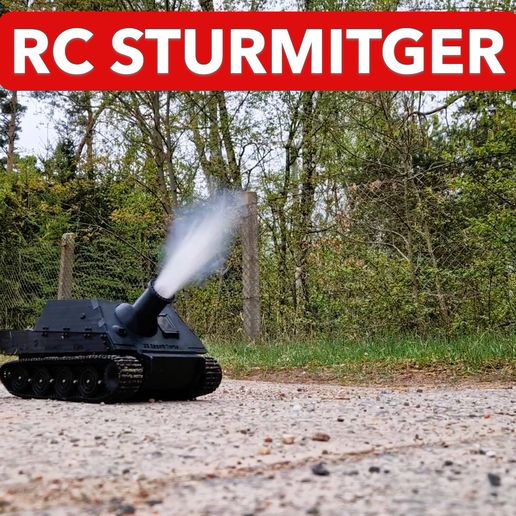 🔫 Stormtiger Airsoft Mod・ STL File for 3D printing・Cults