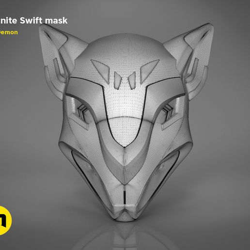 🆒 Fortnite Swift mask・ STL File for ・Cults