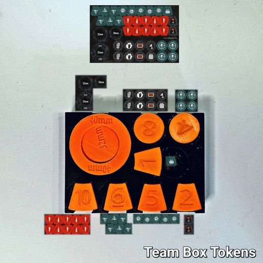 🎲 Kill Team 2024 - Tempestus Aquilons Token Holder・ STL File for 3D ...