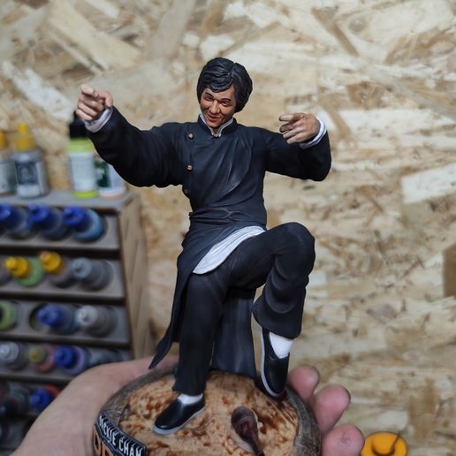 👾 Jackie Chan Drunken Master 2・3D Print with the anycubic photon mono 4 ...