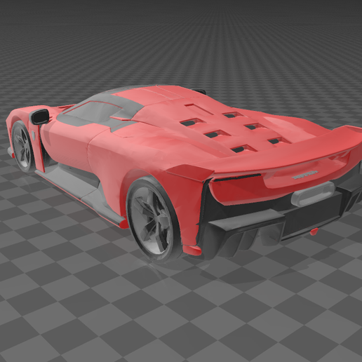 STL file Ferrari F80 (Low Poly) 🚗 (OBJ and 3MF)・Model to download and ...