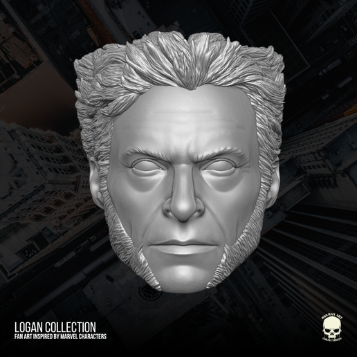 📁 Logan Collection 3D printable File For Action Figures・ STL File for ...