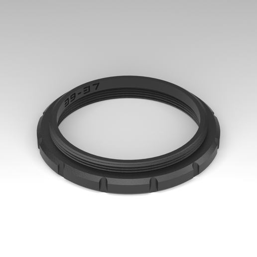 STL file CAMERA FILTER RING ADAPTER 39-37MM (STEP-DOWN) 📷 ・3D printer ...