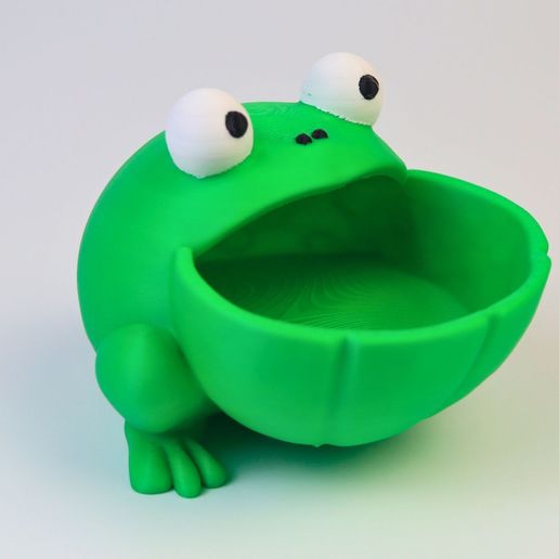 🥣 Ribbit Bowl・Free STL File for 3D printing・Cults