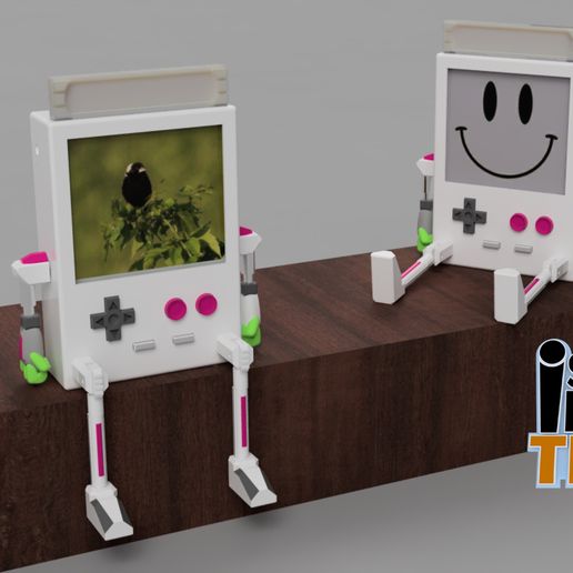 🖼️ FrameBoy - A GameBoy insipired picture frame・ 3D File for ・Cults
