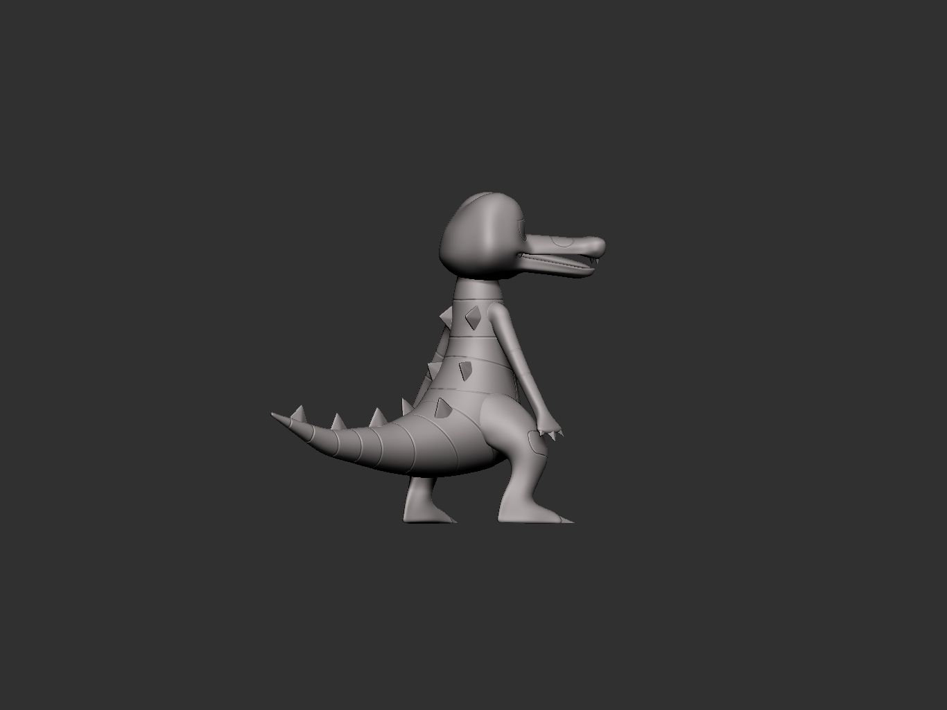 Download STL file pokemon krokorok • Model to 3D print • Cults