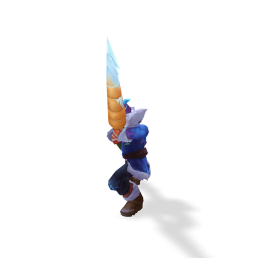 STL file Snow Man Yi League of Legends 3D print model 🌨️ ・3D print ...