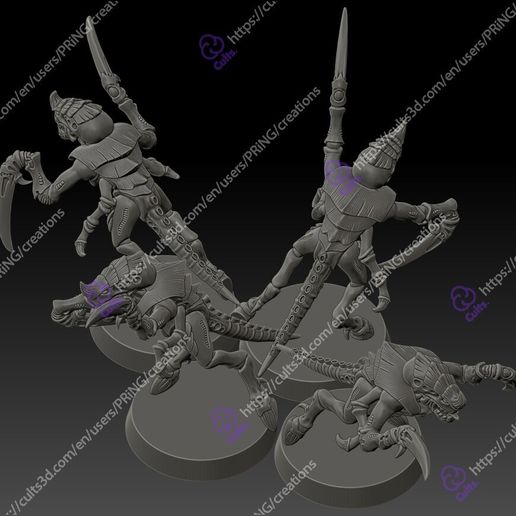 3D file Hormagaunt 🛰 ・Template to download and 3D print・Cults