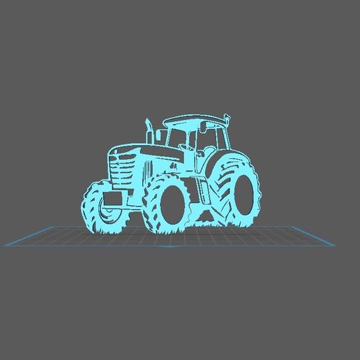 🚜 Tractor - Fendt・ STL File for 3D printing・Cults