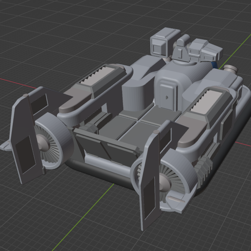 🛷 Eldingar "HumHov" Hover Sled・Free 3D File for 3D printing・Cults