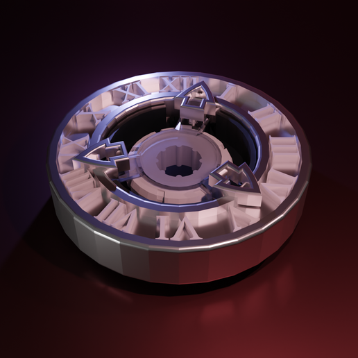 🎠 Beyblade X Blade Twisted Tempo・ STL File for 3D printing・Cults