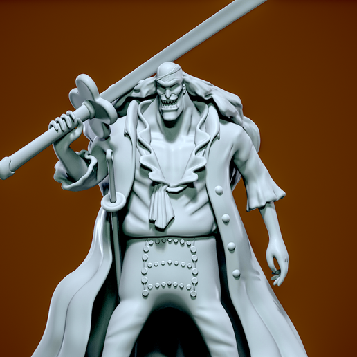 🏴‍☠️ Squard - Whitebeard Pirates - One piece・ 3D File for 3D printing・Cults