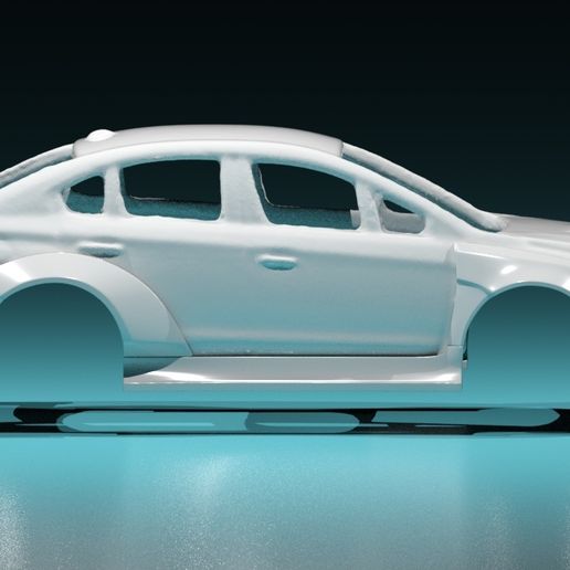 🚗 Tomica Subaru WRX S4 STI Pandem Style Wide Kit・ STL File for 3D ...