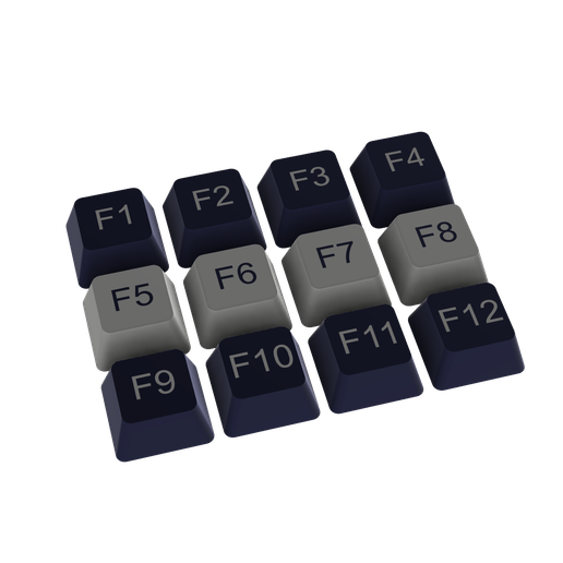 Free 3MF file Function keycaps (F1-F12) ⌨️ ・3D printer design to ...