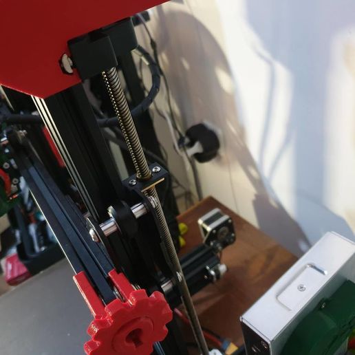 🔝 Ender 3 & pro Z axis top bar extender-spacer for DDE kits and linear ...